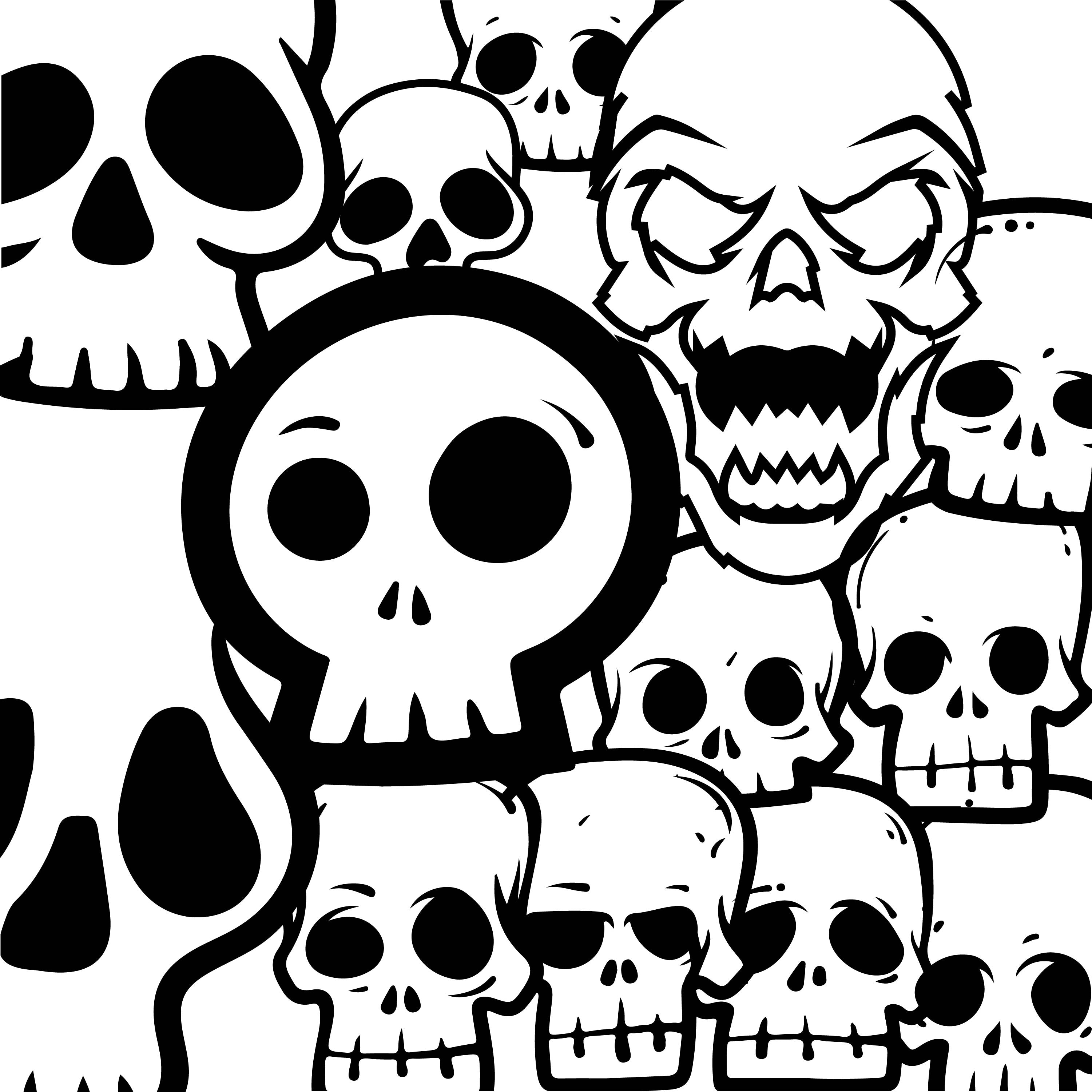 Skulls Vector Pack – SquareOne Creatives